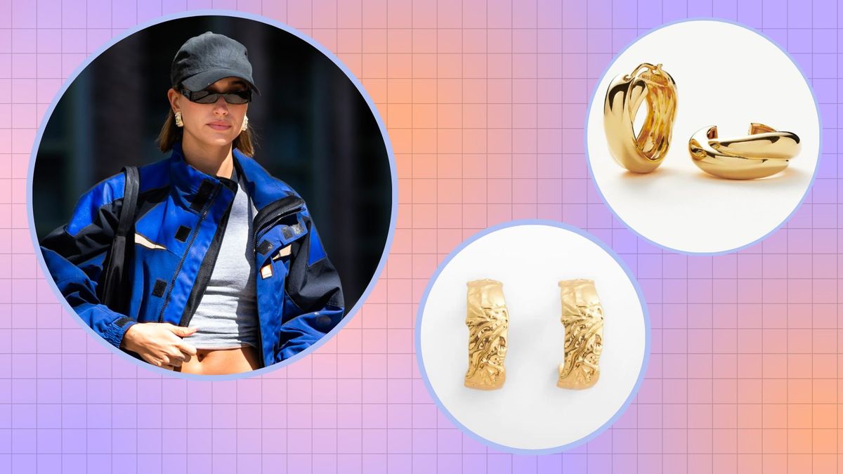 How to copy Hailey Bieber's earrings style—even her latest pick | My ...