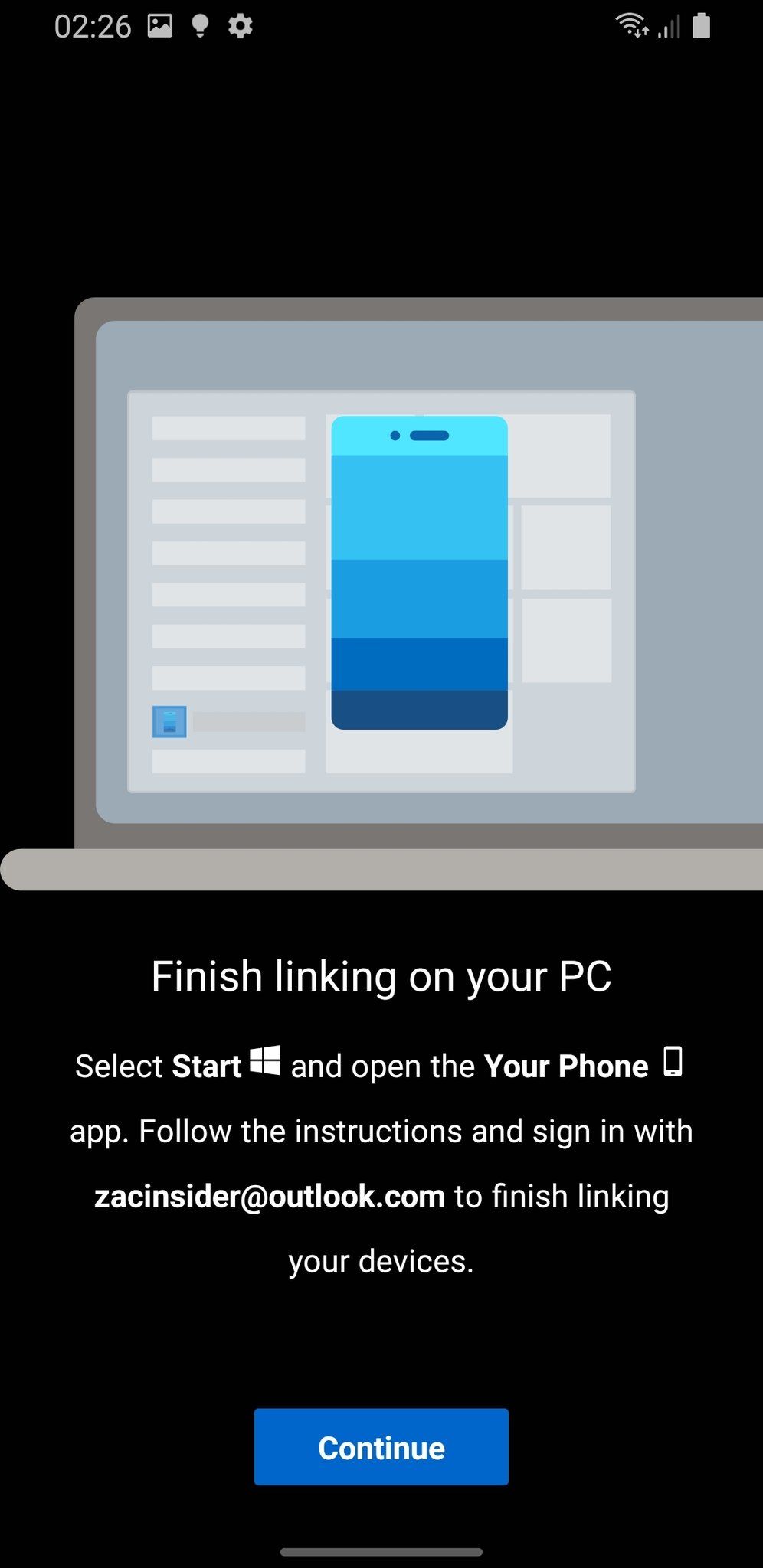 How to setup Your Phone on Windows 10 and sync data between your PC and ...