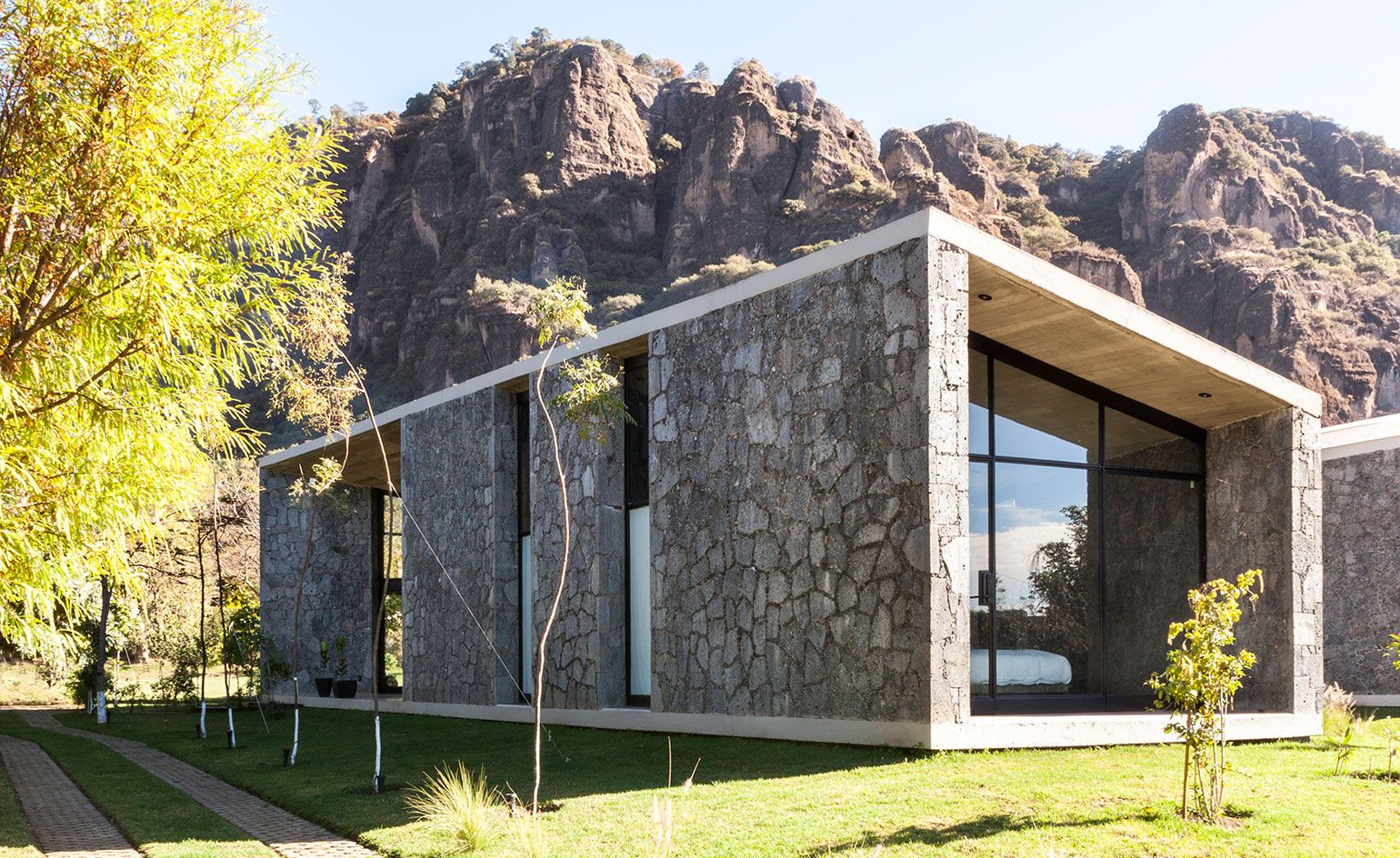 A volcanic stone house in Mexico, by Cadaval & Solà-Morales | Wallpaper