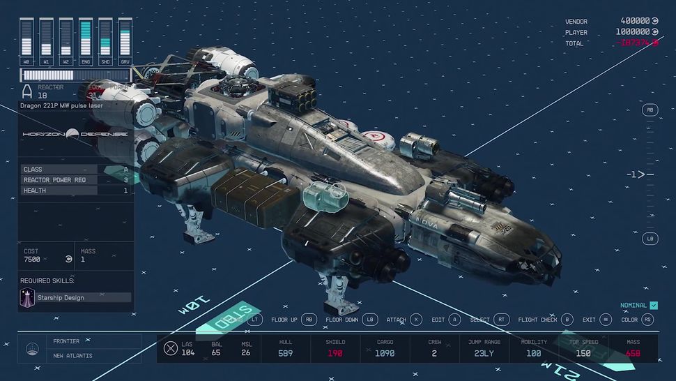 Starfield ship customization and the best ships explained | GamesRadar+