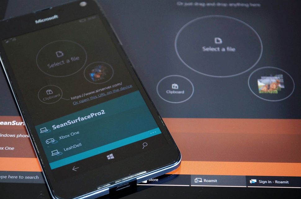 Roamit for Windows 10 lets you share files, photos, and your clipboard ...