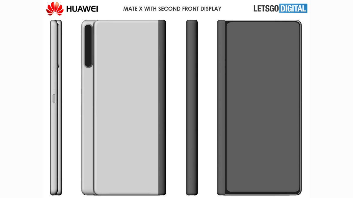 Huawei foldable phone patent reveals a Samsung Galaxy Fold-like rival ...