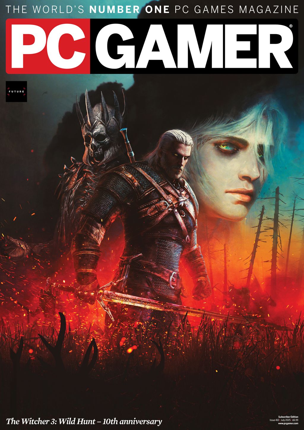 PC Gamer magazine's new issue is on sale now: The Witcher 3: Wild Hunt – 10th anniversary | PC Gamer