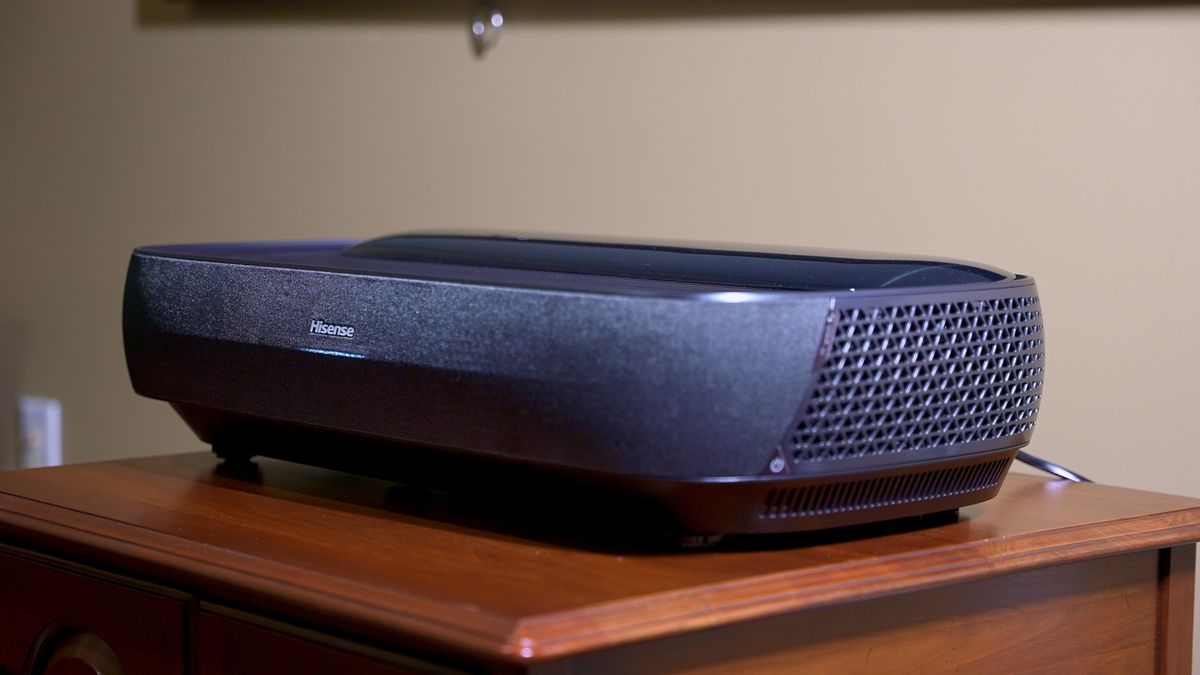 I replaced my TV with this 100-inch 4K laser projector — what I like ...