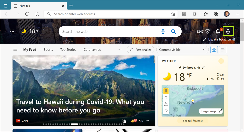 How to Change Microsoft Edge's Home Page, New Tabs | Tom's Hardware