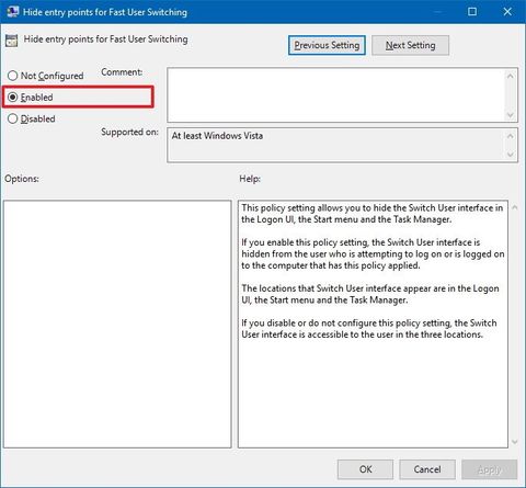How to disable Windows 10's 'Fast User Switching' feature | Windows Central
