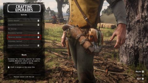 Red Dead Redemption 2 Satchel upgrades: How to craft satchels to ...