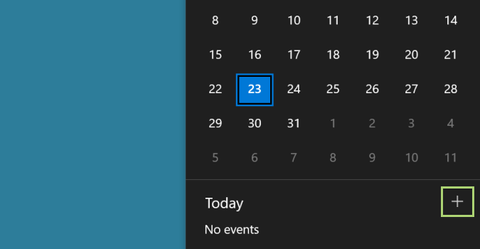 How to use the calendar from the Windows 10 Taskbar | Laptop Mag