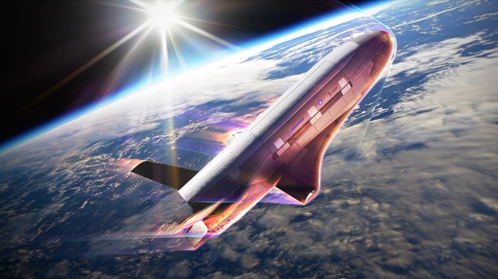 Us Space Force Reveals 1st Look At Secretive X 37b Space Plane In Orbit