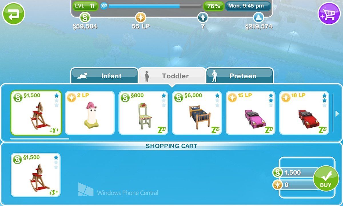 Guide: The In-App Purchases of The Sims FreePlay on Windows Phone 8 ...