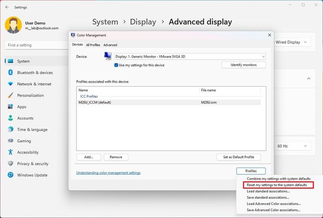 How to get correct color profile for your monitor on Windows 11 ...
