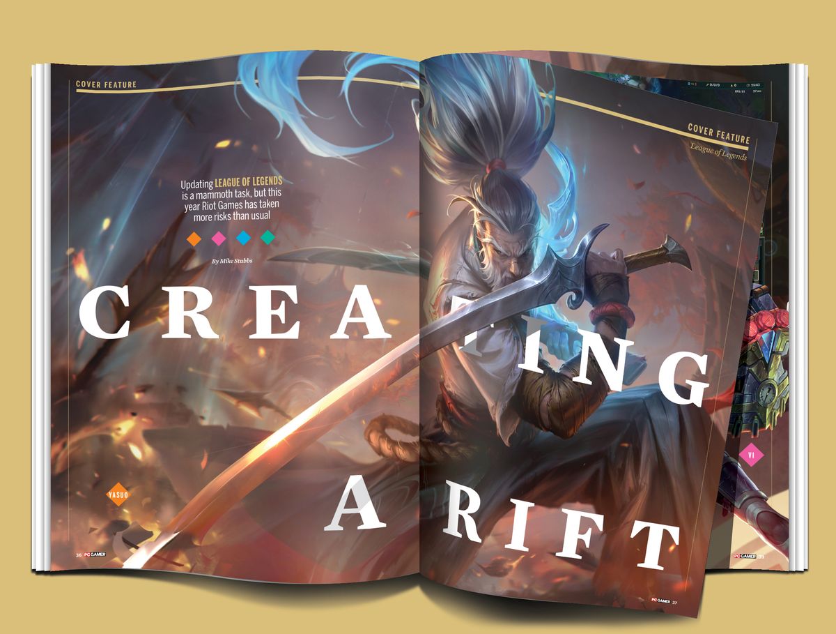 PC Gamer magazine's new issue is on sale now: League of Legends | PC Gamer