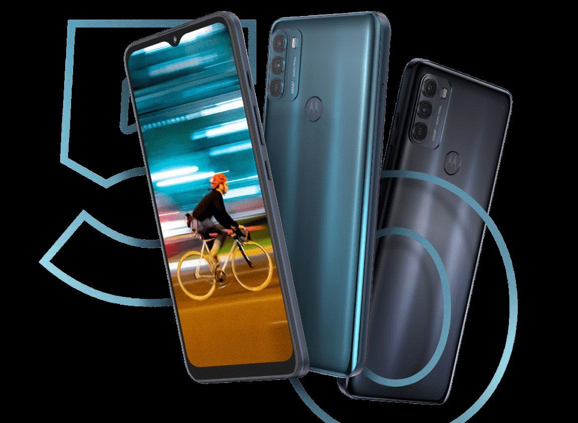 The Moto G50 arrives with two-day battery life and a dated design ...