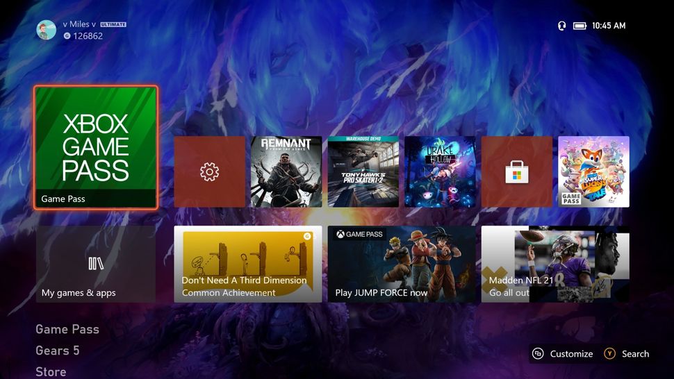 Tour the new Xbox One and Xbox Series X dashboard UI with us | Windows ...