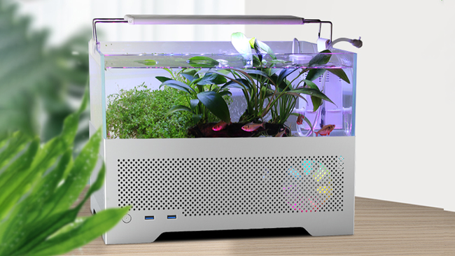 This fish tank PC has gone straight to the top of my wish list ...