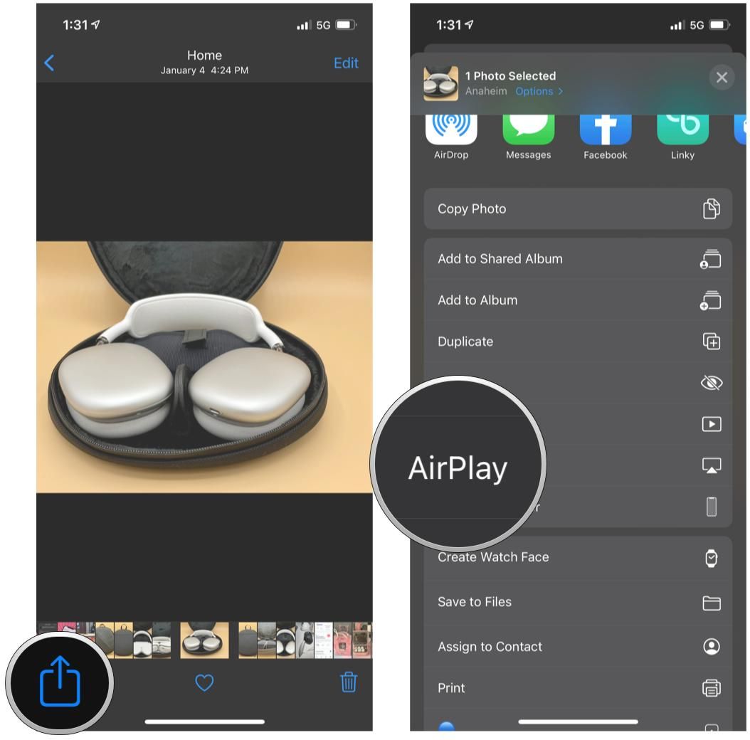 How to use the Photos app for slideshows, setting wallpaper, and ...