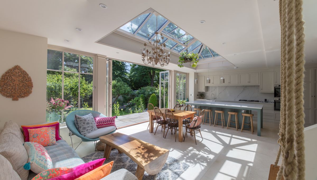 How to plan a kitchen extension with skylights | Homebuilding