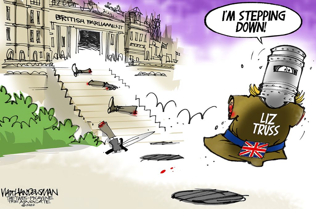 7 brutally funny cartoons about Liz Truss' resignation | The Week