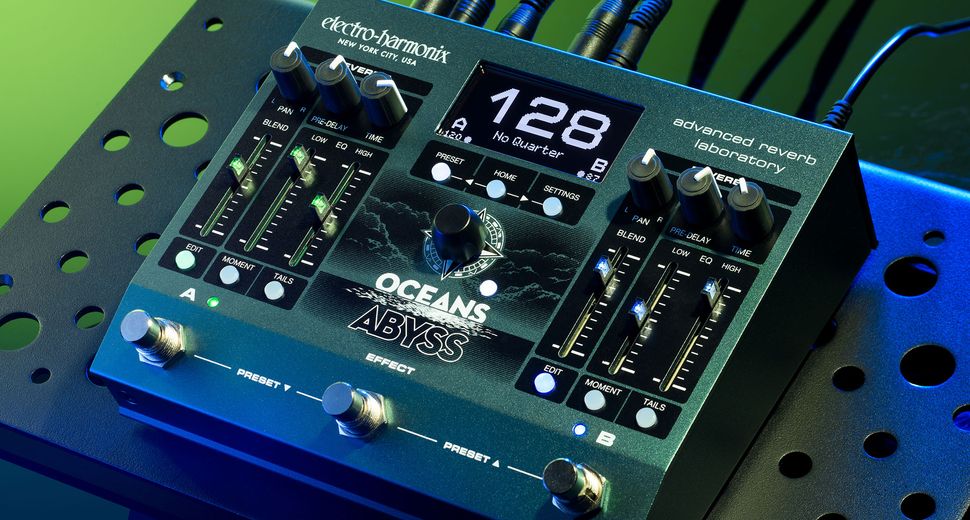 “The Oceans Abyss expands on Electro-Harmonix’s highly acclaimed reverb ...