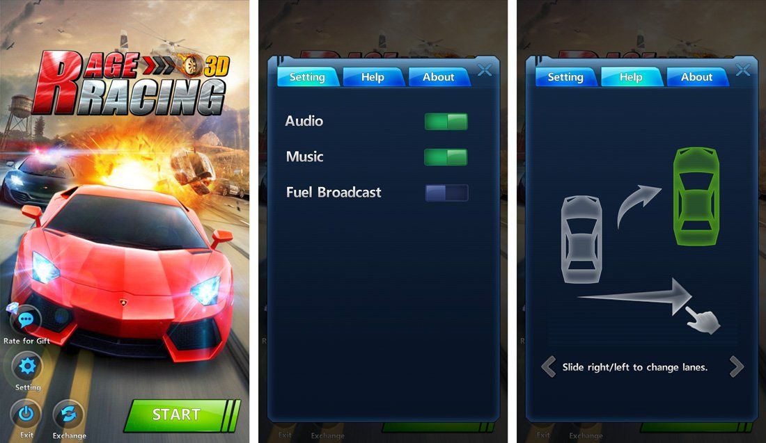 Rage Racing 3D: bash your way through traffic with this Windows game ...