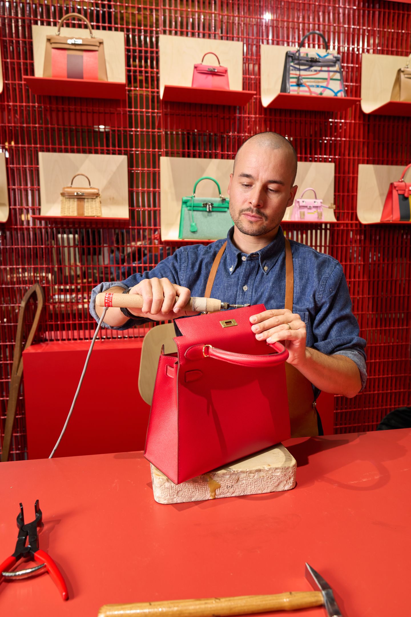The Making of a Hermès Bag | Marie Claire
