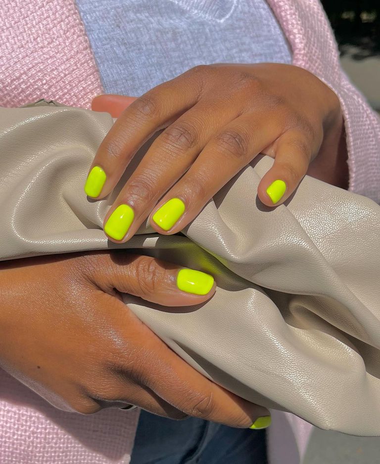 I'm Saving These Yellow Nail Designs for My Next Salon Trip | Who What Wear