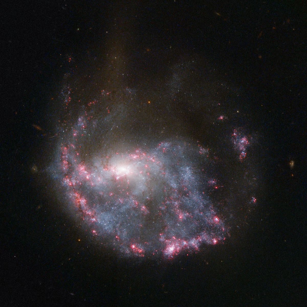 Galaxy Crash is a Cosmic Bullseye | Space