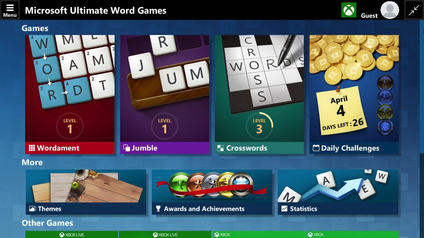 Microsoft Ultimate Word Games now available on Windows 10 PC and Mobile ...