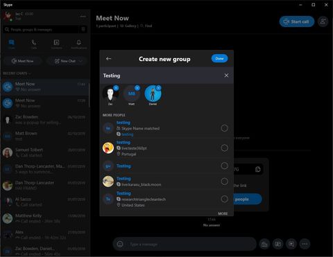 How to easily set up a voice call or video meeting on Skype | Windows ...