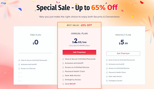 iTop DualSafe Password Manager | TechRadar