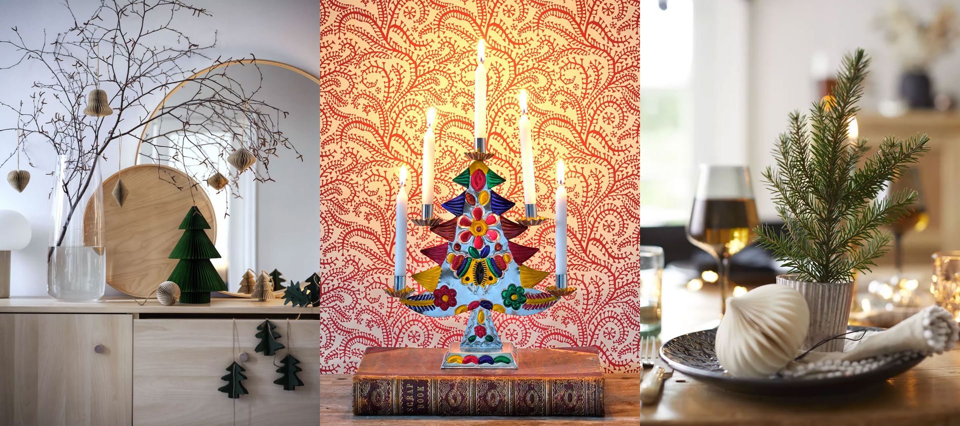 Christmas tabletop tree ideas: 15 statement looks to impress | Homes ...