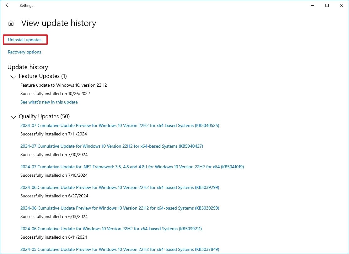How to uninstall and reinstall updates on Windows 10 | Windows Central