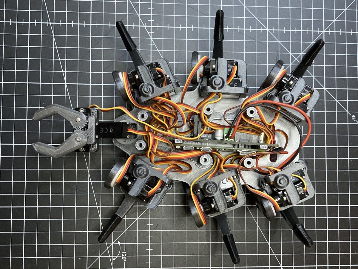 Raspberry Pi Zero Hexapod Bot Crawls To Life | Tom's Hardware