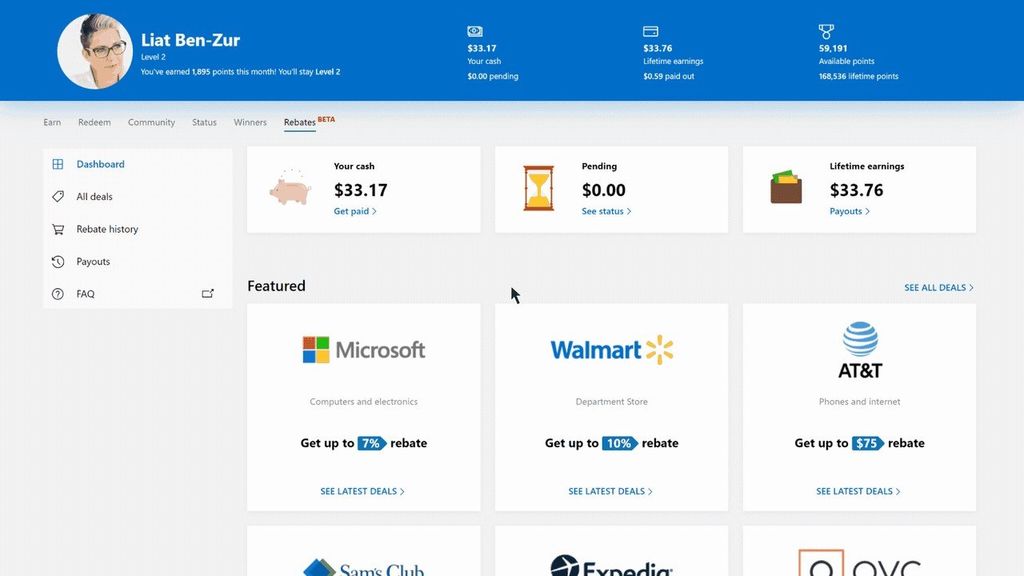 Microsoft is going to slide you some cash when you use its Bing Rebates ...