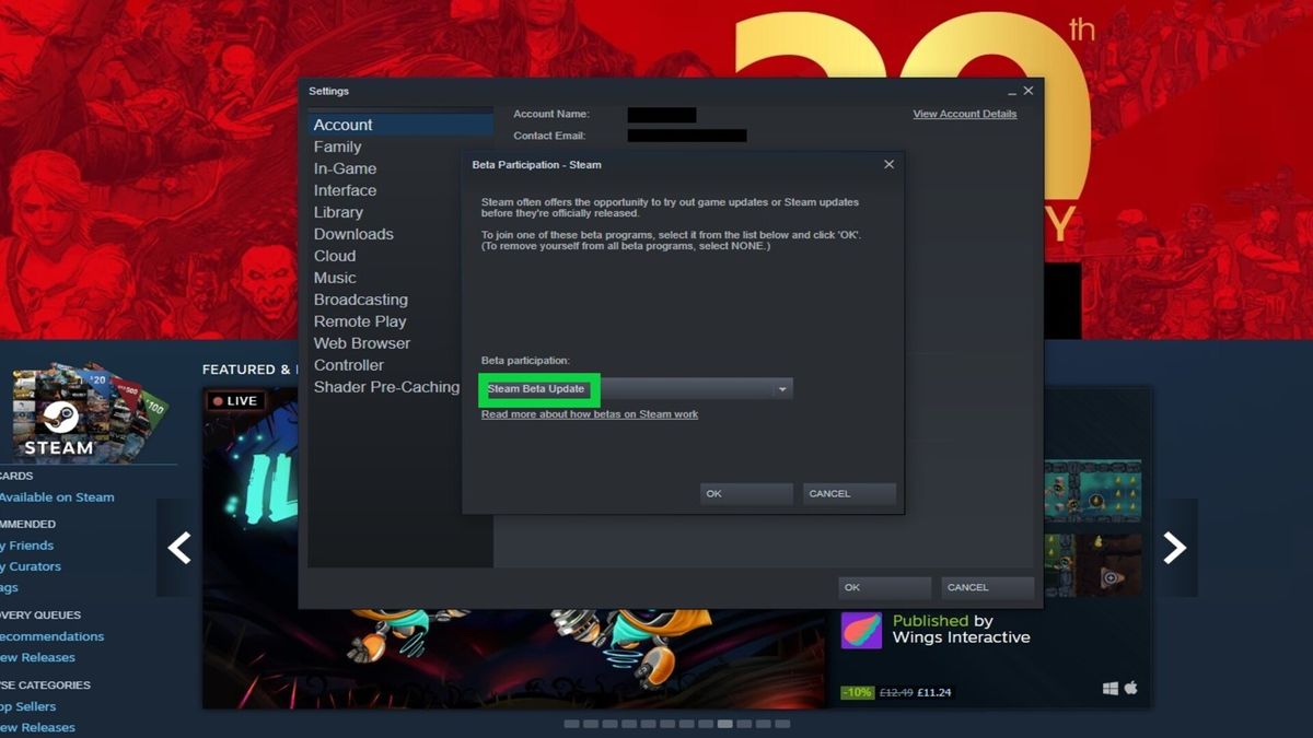 How to opt into the Steam Client Beta | TechRadar