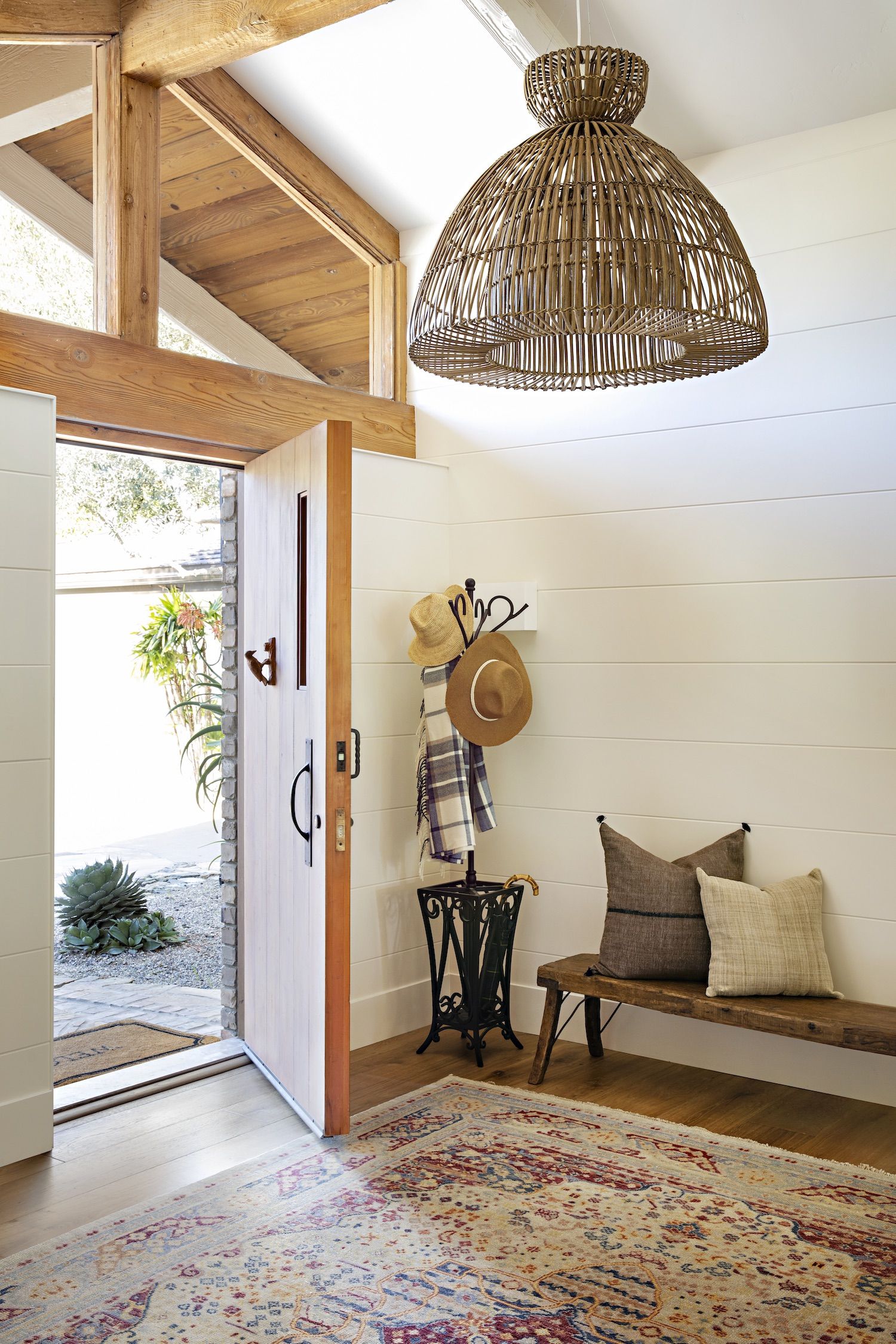 Explore A Mid-century Ranch With A Warm, Calming And Natural Interior