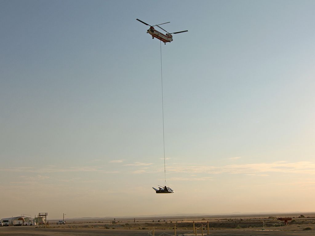 Dream Chsaer Captive Carry Test in Pictures | Space