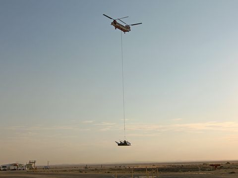 Dream Chsaer Captive Carry Test in Pictures | Space