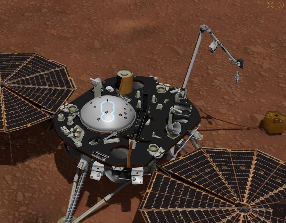 Mars InSight in Photos: NASA's Mission to Probe Core of the Red Planet ...
