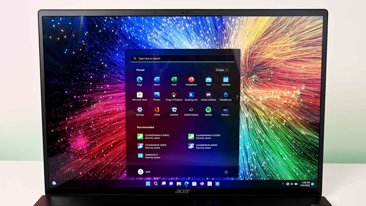 Acer’s new Swift Edge 16" OLED laptop is a half-inch thin, 2.5lbs, and ...