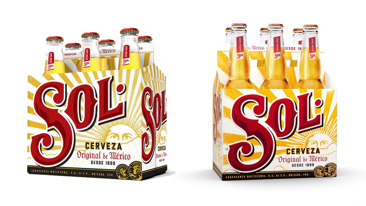 Sol gets new entirely handcrafted packaging design | Creative Bloq