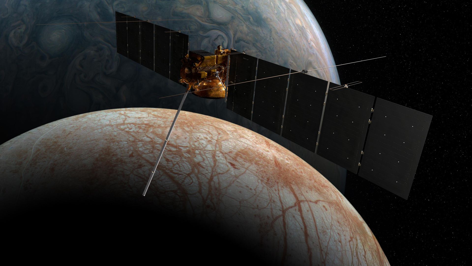 NASA's Europa Clipper probe to icy Jupiter moon takes big step toward ...