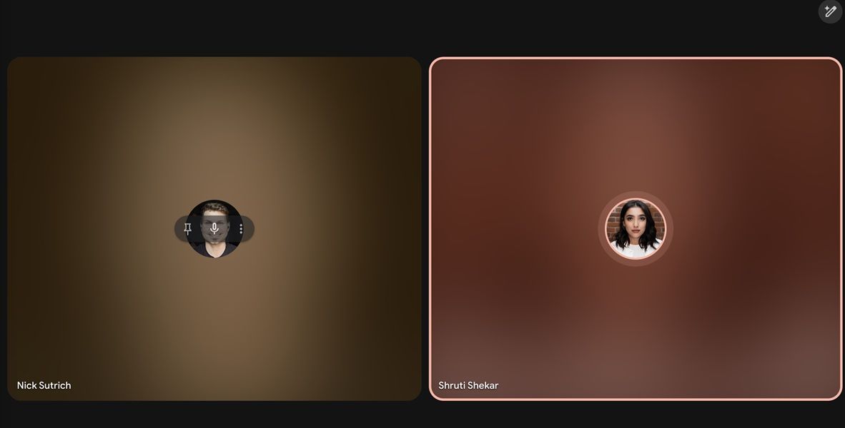 Google Meet rolls out new tile redesign, sampling colors for a classy ...