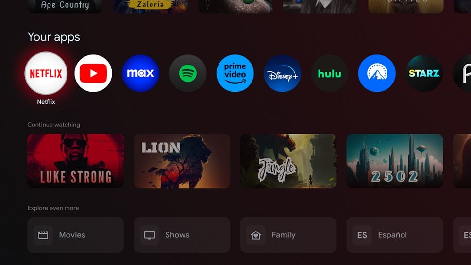 Google TV redesign will say goodbye to boxy app icons | Android Central