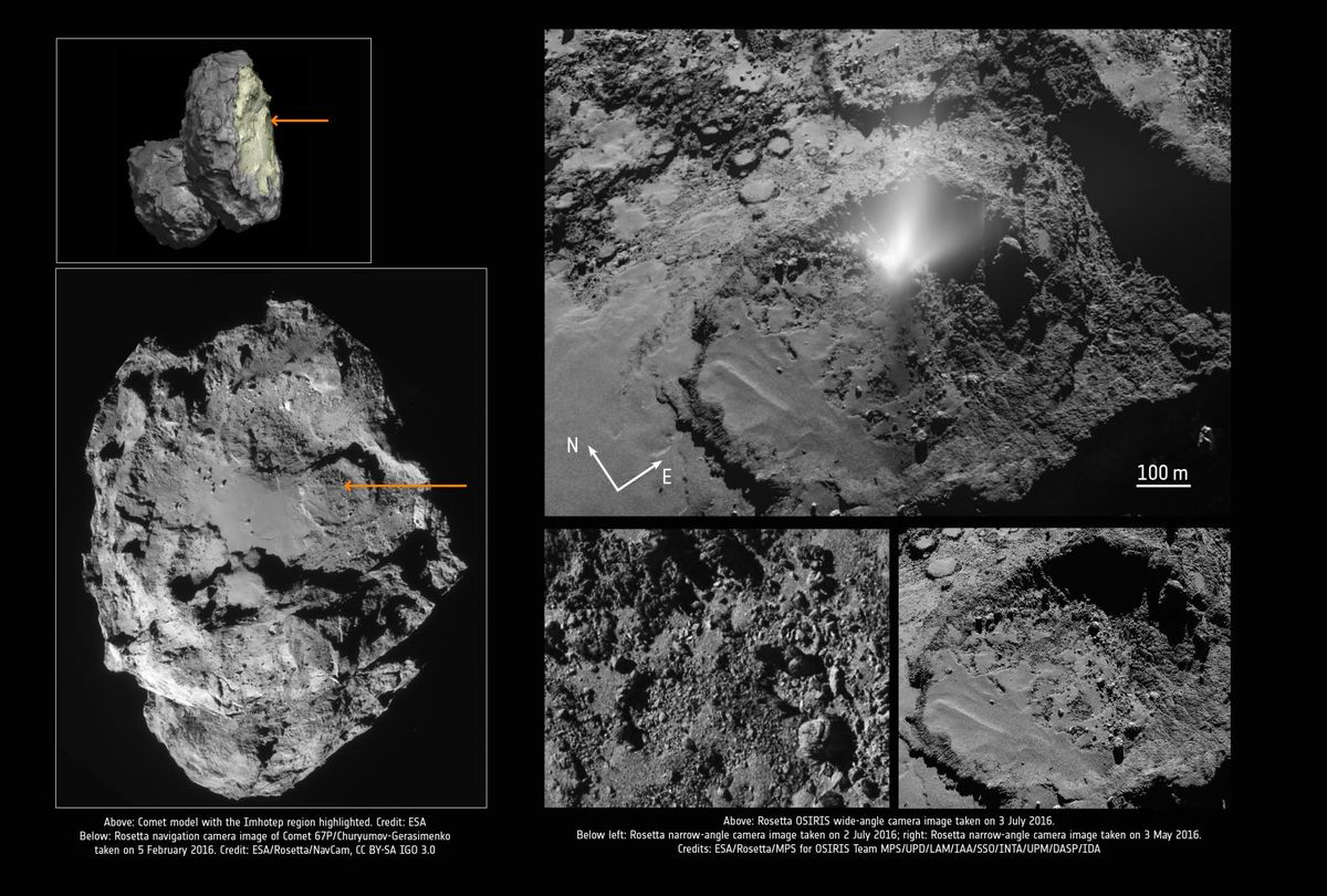 Frozen Comet Fart (Actually a Jet) Caught on Camera | Space