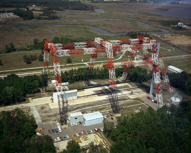 Space History Photo: Drop Test at Lunar Landing Research Facility | Space