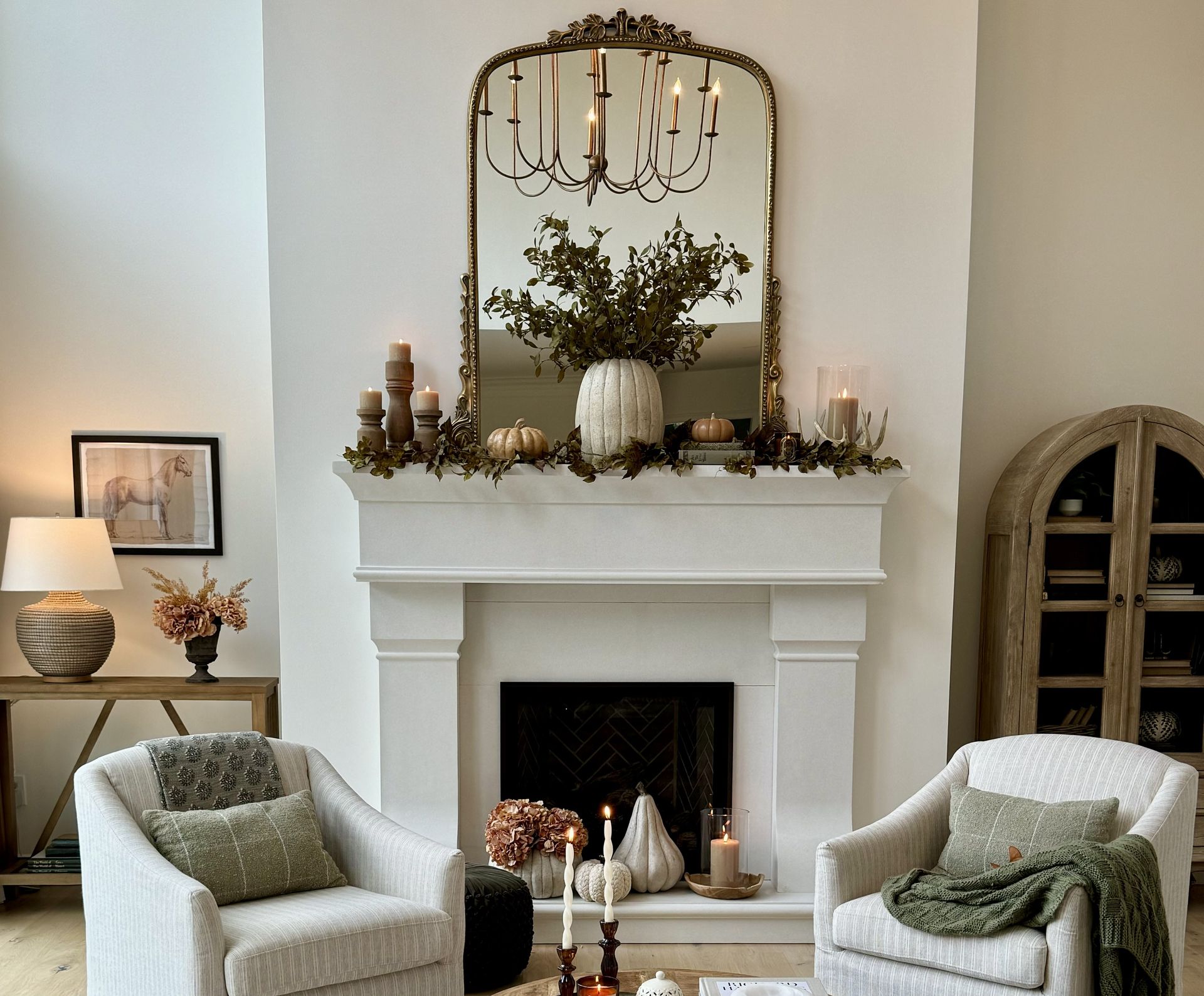 Fall Mantel Decorating Ideas — 8 Ways to a Seasonal Display | Livingetc
