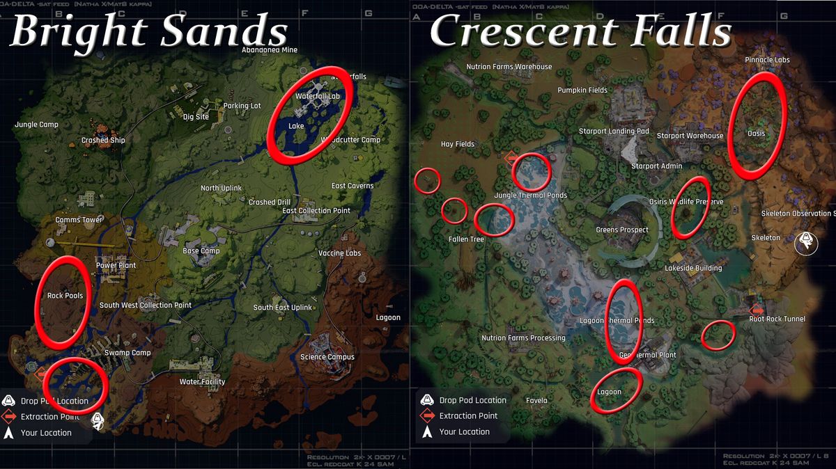 How to find The Cycle Frontier Waterweed Filament locations | GamesRadar+