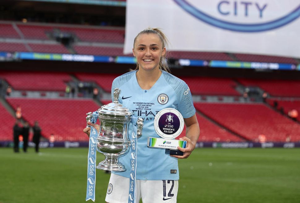 City’s Georgia Stanway hopes to inspire youngsters as Steph Houghton ...
