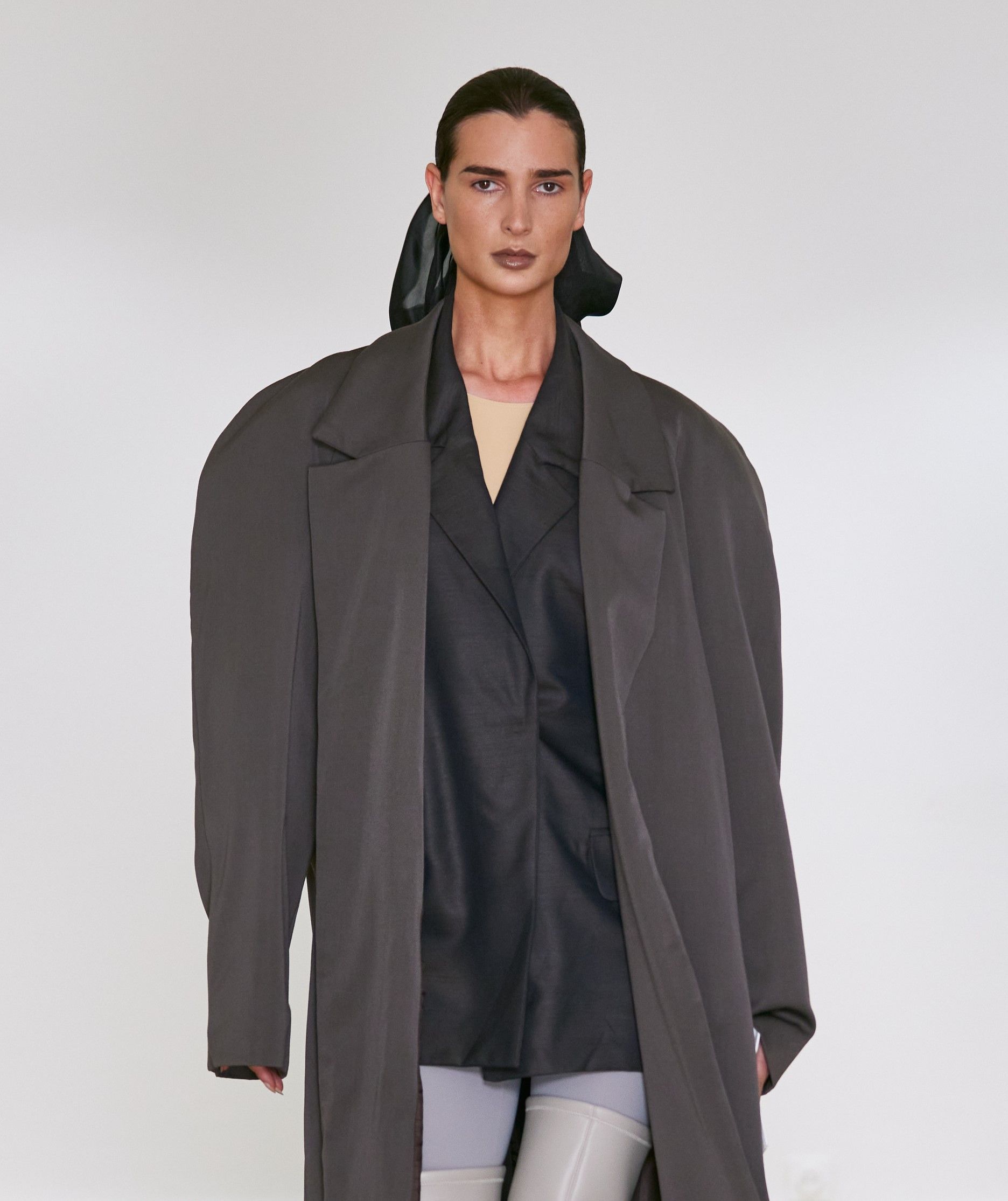 Abra A/W 2025 beauty: furry wigs and ‘greige’ lipstick | Wallpaper*